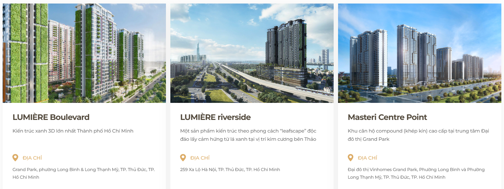 Chủ đầu tư Masterise Homes - Ông lớn BĐS hàng hiệu