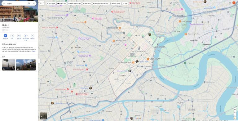 Toàn cảnh bản đồ TP.HCM đầy đủ các quận, cập nhật 2025
